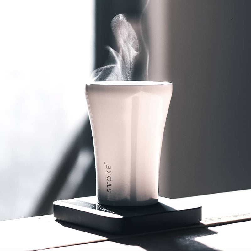 STTOKE - The World's First ShatterProof Ceramic Reusable Cup