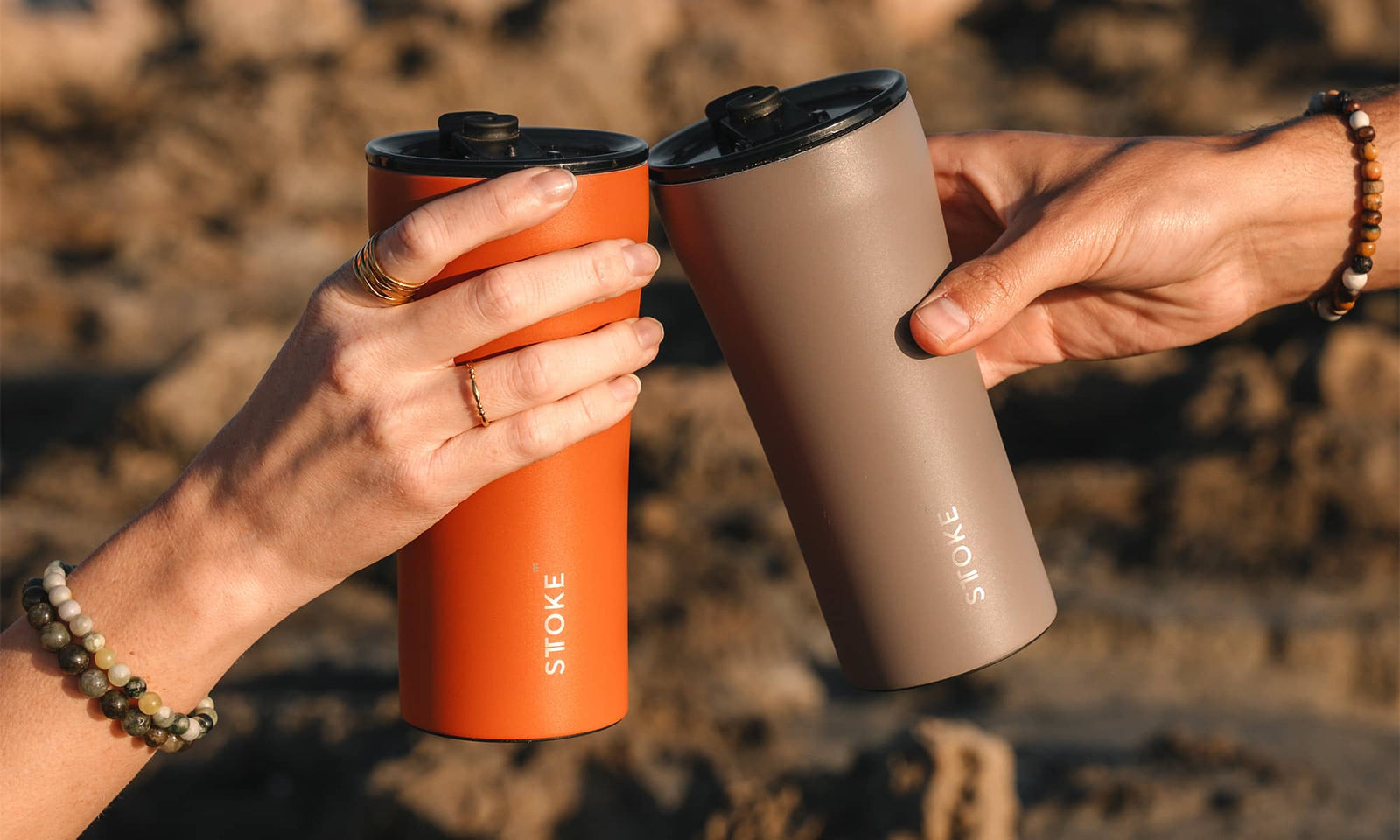 STTOKE - The World's First ShatterProof Ceramic Reusable Cup